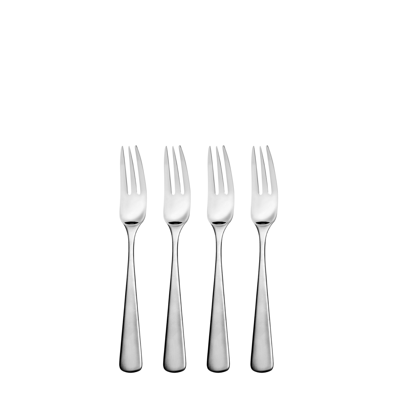 Mahogany Satin 4 Piece Pastry Fork Set - Studio William