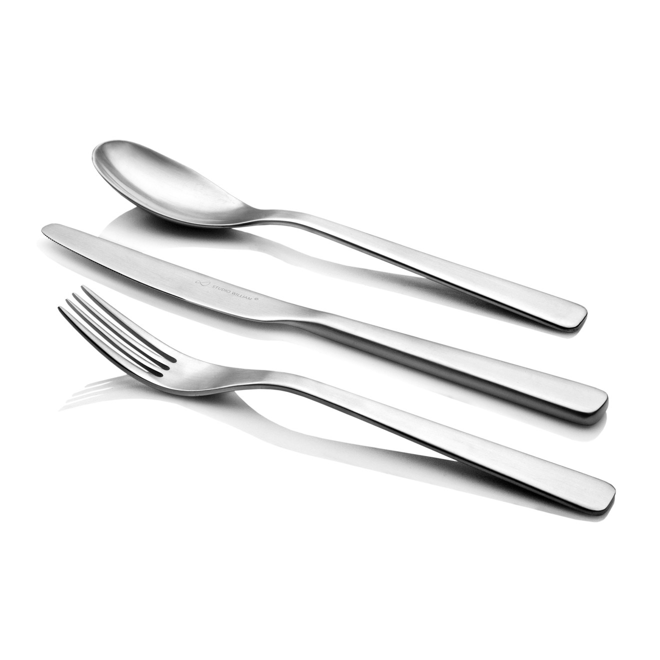 Baobab Satin 84 Piece Cutlery Set - Studio William