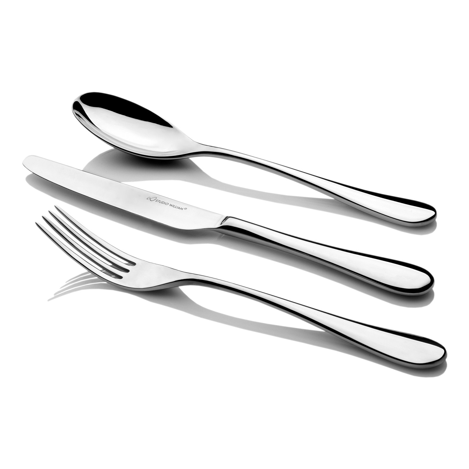 Mulberry Mirror 24 Piece Cutlery Set - Studio William