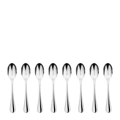Royal Oak Mirror 8 Piece Coffee Spoon Set - Studio William